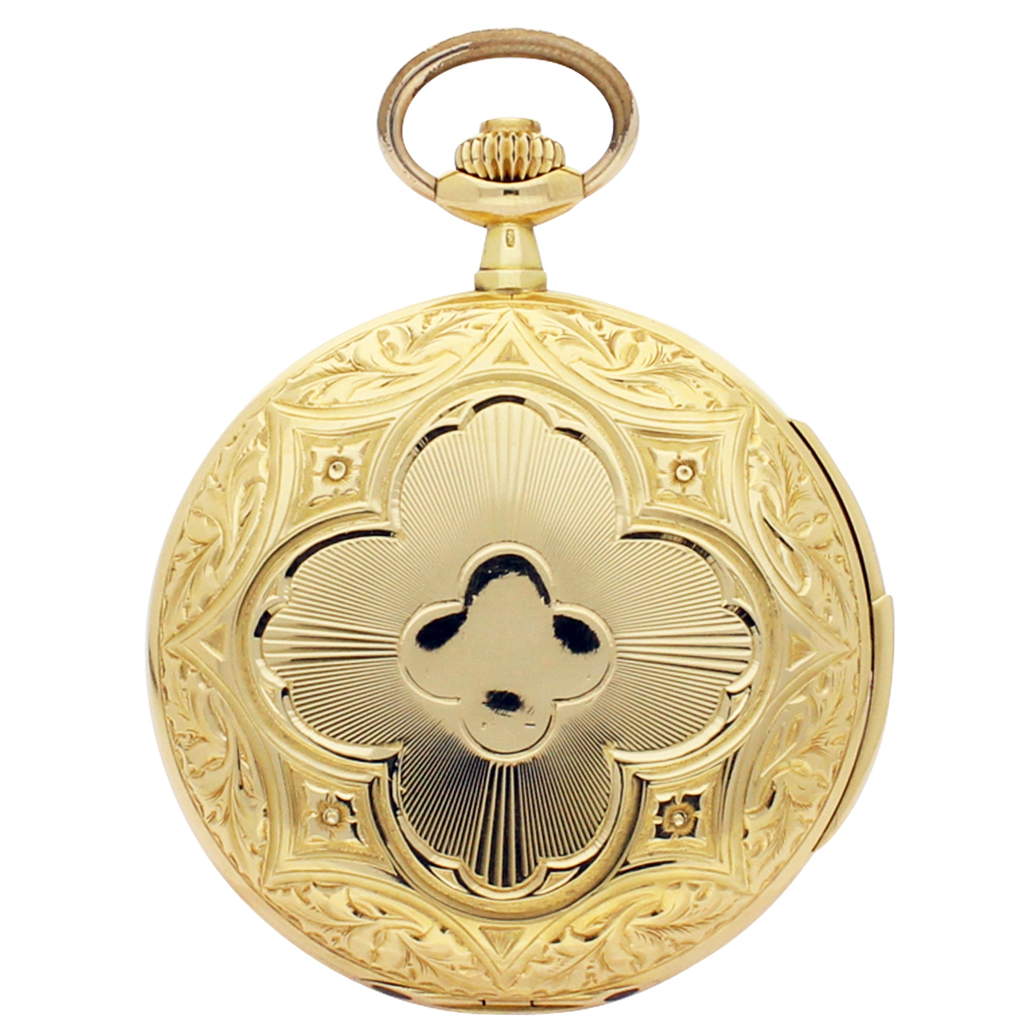 Antique Gold Pocket Watch Vacheron & Constantin 18K & 14K Yellow Gold